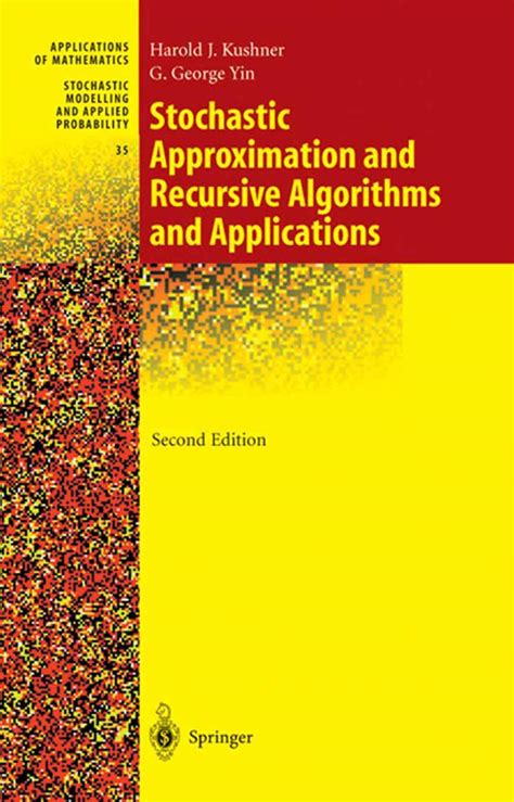 stochastic approximation and recursive algorithms and