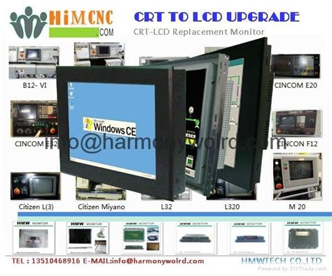 CRT TO LCD Upgrade Monitor Replacement 9 12 14 CRT Monitor Replacement HCM1011121B