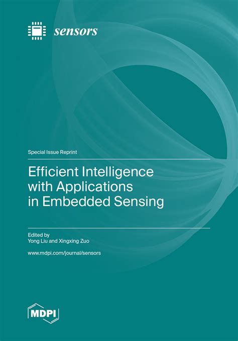 Efficient Intelligence With Applications In Embedded Sensing Mdpi Books