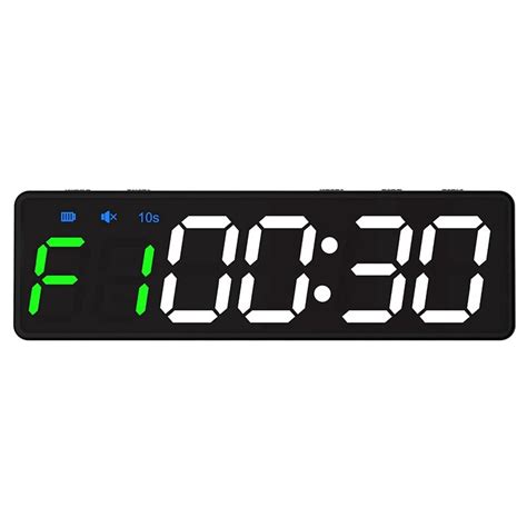Gym Timer Countdown Up Stopwatch Usb Rechargable Grandado