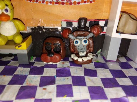 Голова Фредди из пластилина Fnaf Amino [rus] Amino