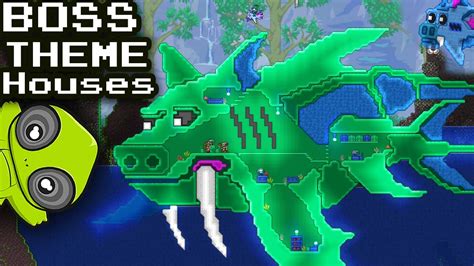 Building Duke Fishron Npc House With Cute Fishrons Terraria