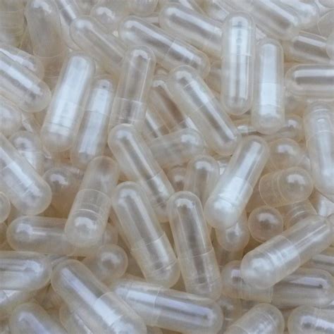 Size 0 Vegan Hpmc Natural Qt 5 000 Empty Gel Capsules