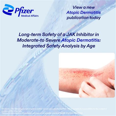 Long Term Safety Of Abrocitinib In Moderate To Severe Atopic Dermatitis … Pfizer Medical