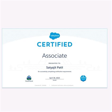 Satyajit Patil On Linkedin Salesforcecertified Salesforceassociate