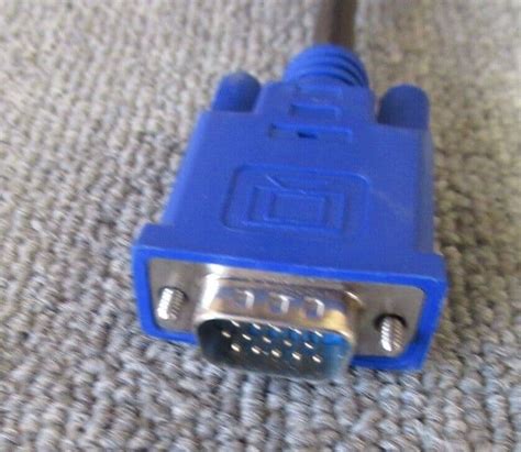 Kvm Switch Cable 4 5m Black Vga 15 Pin Male To Vga 15 Pin Male Usb