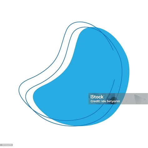 Blob Icon With Two Bumps Stock Illustration Download Image Now Abstract Art Backgrounds