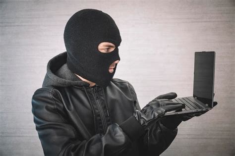 Premium Photo Cybercrime Thoughtful Hacking And Technology Crime Male