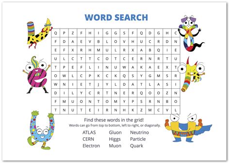 Word Search Atlas Experiment At Cern