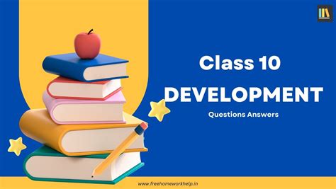 Class 10 Development Question Answer Easy Solution