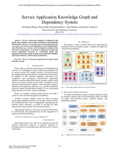 PDF Service Application Knowledge Graph And Dependency System