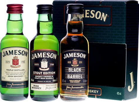 Jameson Irish Whiskey Mini Set 3 X 005 L And 40 Vol