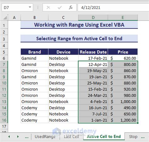 How To Use The Range Property In Excel VBA The Ultimate Guide