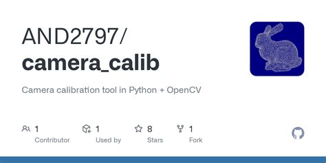 Github And Camera Calib Camera Calibration Tool In Python Opencv