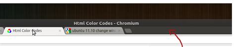 Unity How To Change Web Browser S Tab Bar Background Color Or Image Ask Ubuntu