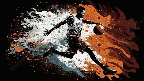 Dynamic Sports Meeting Basketball Flat Map Powerpoint Background For Free Download Slidesdocs