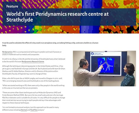 PDRC News Peridynamics