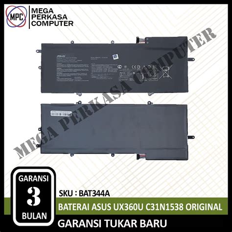 Jual Baterai ASUS ZENBOOK UX U UX UA Q UA C N Original Shopee Indonesia