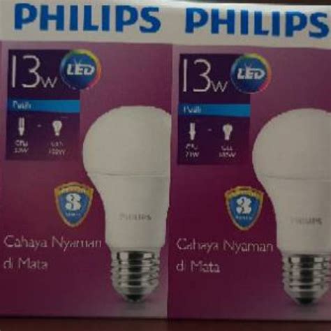 Jual Lampu Led Philips Watt Pcs Shopee Indonesia