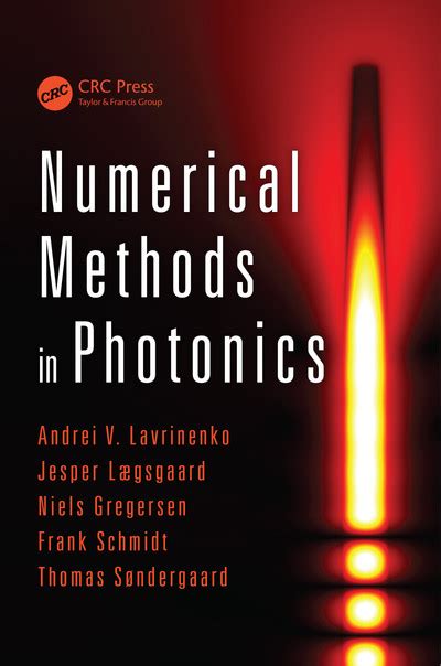 Cover Numerical Methods In Photonics Book
