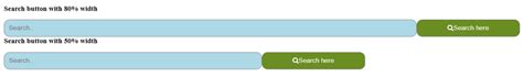How To Create A Search Button With CSS