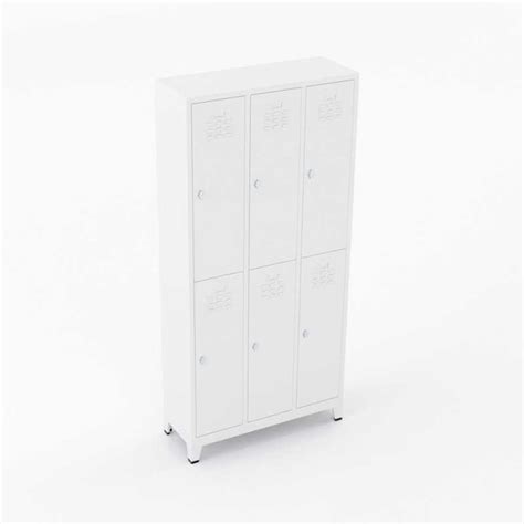 Metal Standart Soyunma Dolabı 6lı T E06 İşte Kırtasiye