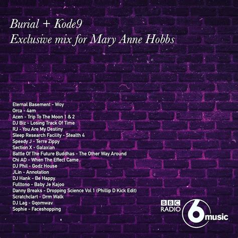 Heres The New Mix For Mary Anne Hobbs Hyperdub Records Facebook