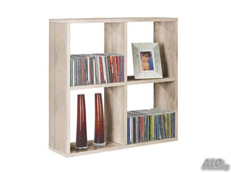 Стенна етажерка с 4 разделения Секция етажерка Мебели за дома и офиса Бургас Практичн