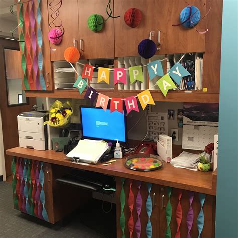 Celebrate In Style Desk Decorations For Birthday Ideas For Your Work Area