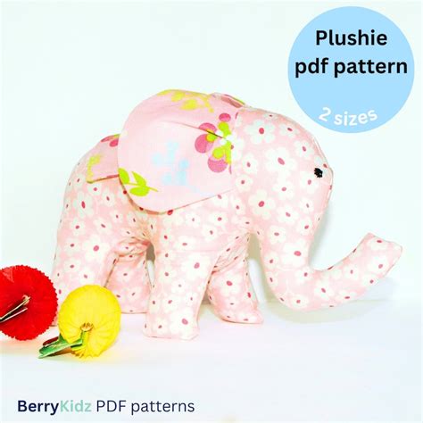 Plush Toy Pattern Etsy