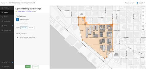 use living atlas 3d openstreetmap layers to add context to scenes