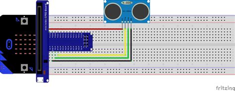 Measure The Distance Between An Obstacle And The Hc Sr04 Sensor With Micro Bit