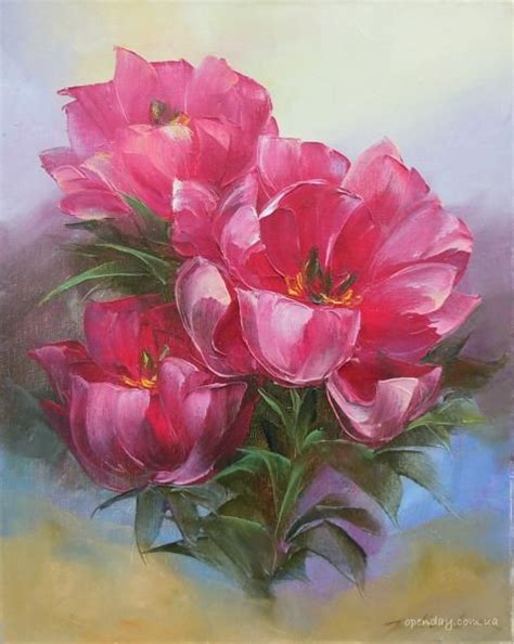 Картина «Квіти 100410 Картины Цветок Цветы