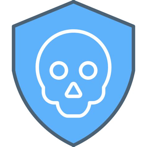 Cyber Attack Generic Blue Icon