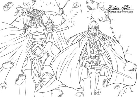 Arc Raratoia And Ariane Glenys Maple Line Art By Danjustice On Deviantart