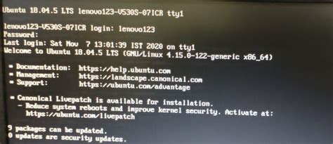 Boot Ubuntu 1804 Stuck In Tty Ask Ubuntu