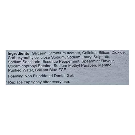 Buy Rr Sensoform Rapid Relief Sensitive Toothpaste 40 Gm 19 Minutes