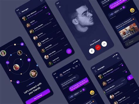 Live Chatting App Ui Design App Ui Design How To Memorize Things App