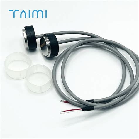 Ultrasonic Liquid Flow Detector Stainless Steel 1mhz Water Flow Sensor