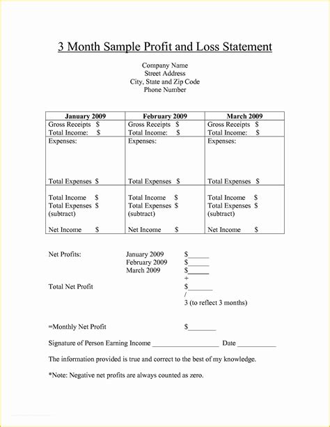 Simple Income Statement Template Free Of Simple Financial Statement Simple Income Statement Template Free Of Simple Financial Statement