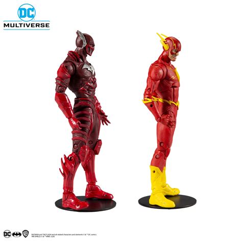 The Flash Races Red Death In This Mcfarlane Toys Two Pack