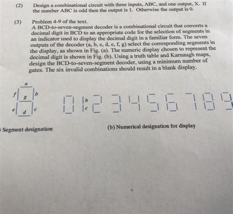 Solved Design a combinational circuit with three inputs, | Chegg.com