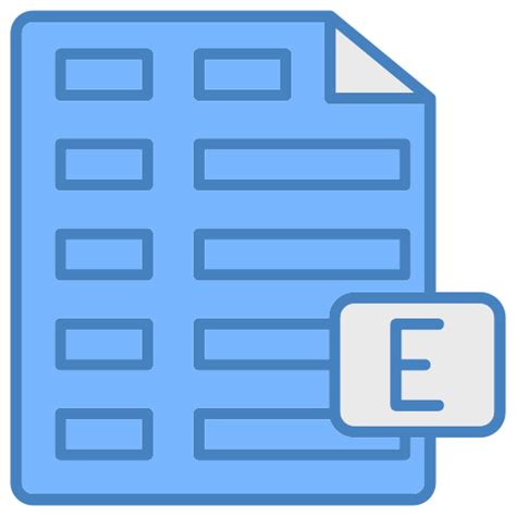 Excel File Free Technology Icons
