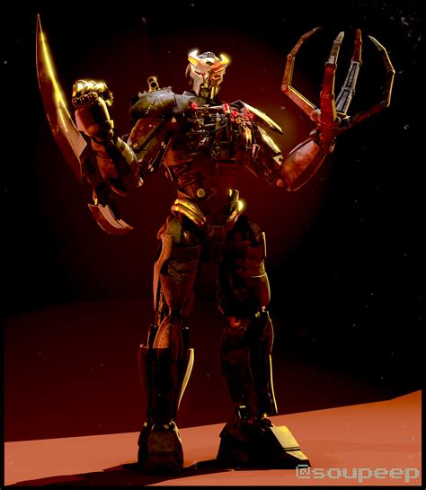 Rotb Scourge 3d Model By Me R Transformers