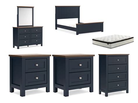 Landocken Brown And Blue Packages Available At Bargain Center