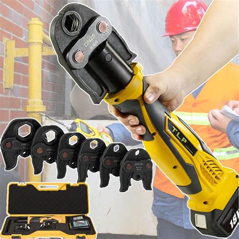 Copper Tube Crimper Propress Kit Hydraulic Copper Press Tool With 6