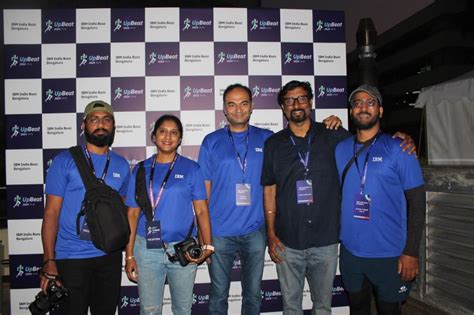 Ibm Upbeat Ibmers Run Marthon Engagement Hari Suseelan