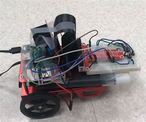 rspi push button robot buggy 10 steps instructables