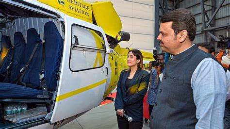 Fadnavis Opens Indamer Airbus Helicopters Mro Facility Nagpur News The Indian Express