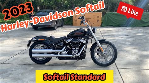 Harley Davidson Softail Standard 2023 Walk Around Youtube